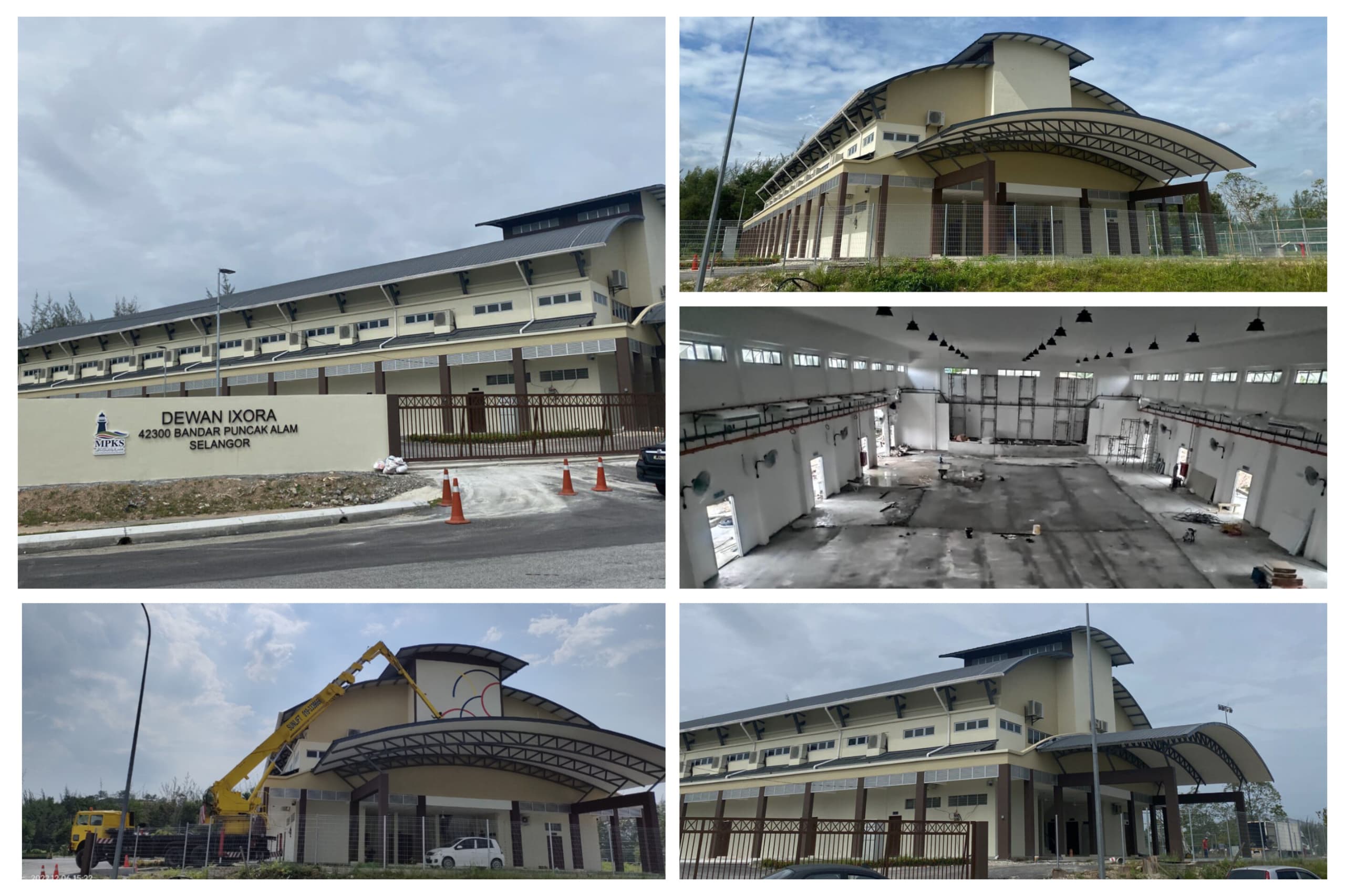 Multipurpose Hall Construction - MPKS, Puncak Alam - Hadi Bina